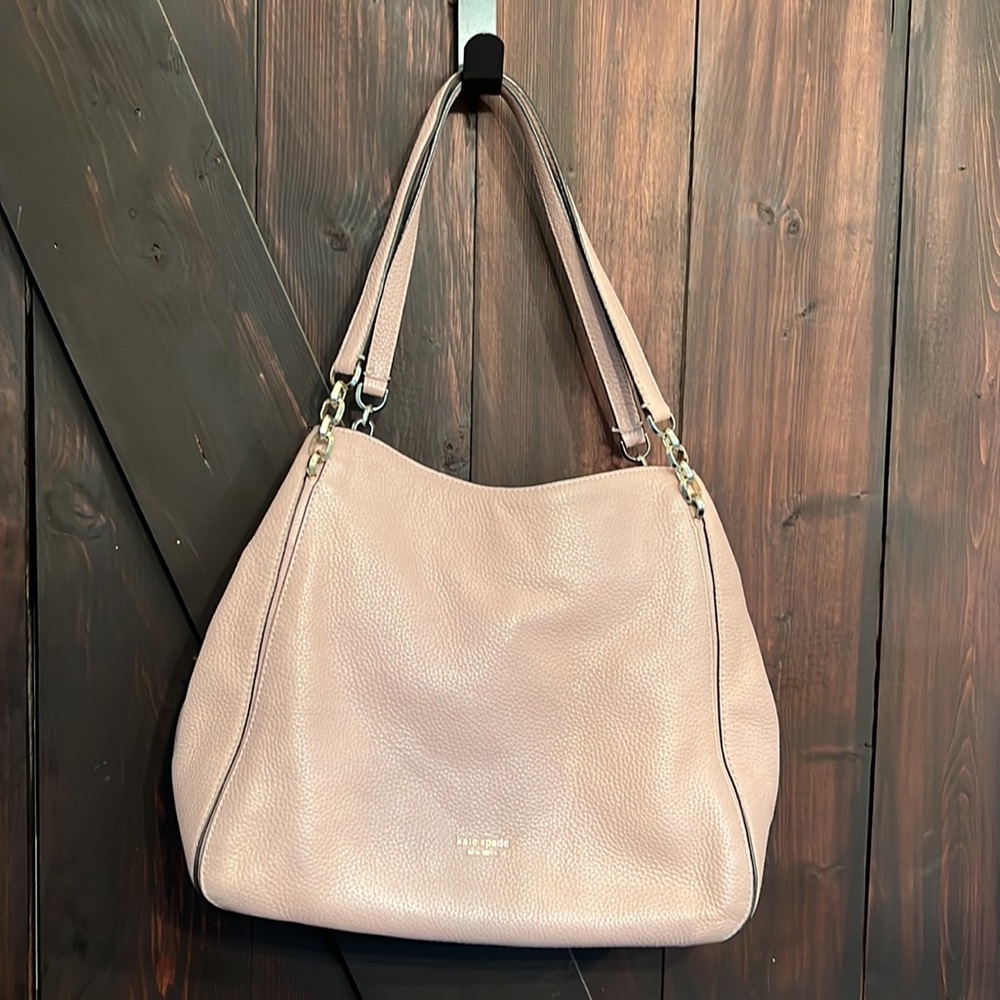 Kate Spade Pink Handbag With Pink Duster - Gem